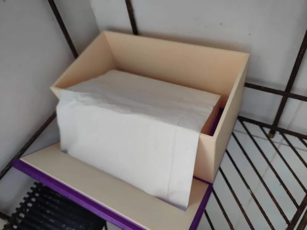 Coreless roll paper box无托芯卷纸盒 by ZJFunny - MakerWorld