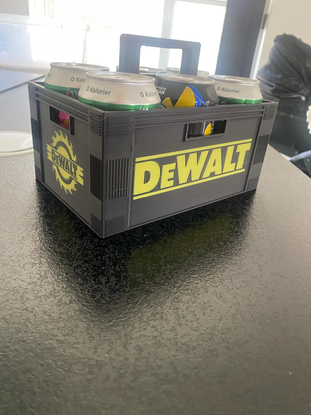 DeWALT Beer/can box Remixed by The Line Art Girl