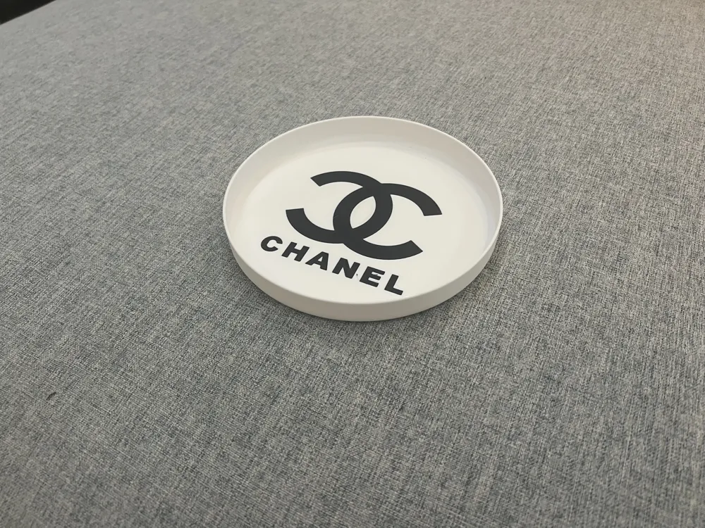 Chanel tray dinner plate - Free 3D Print Model - MakerWorld