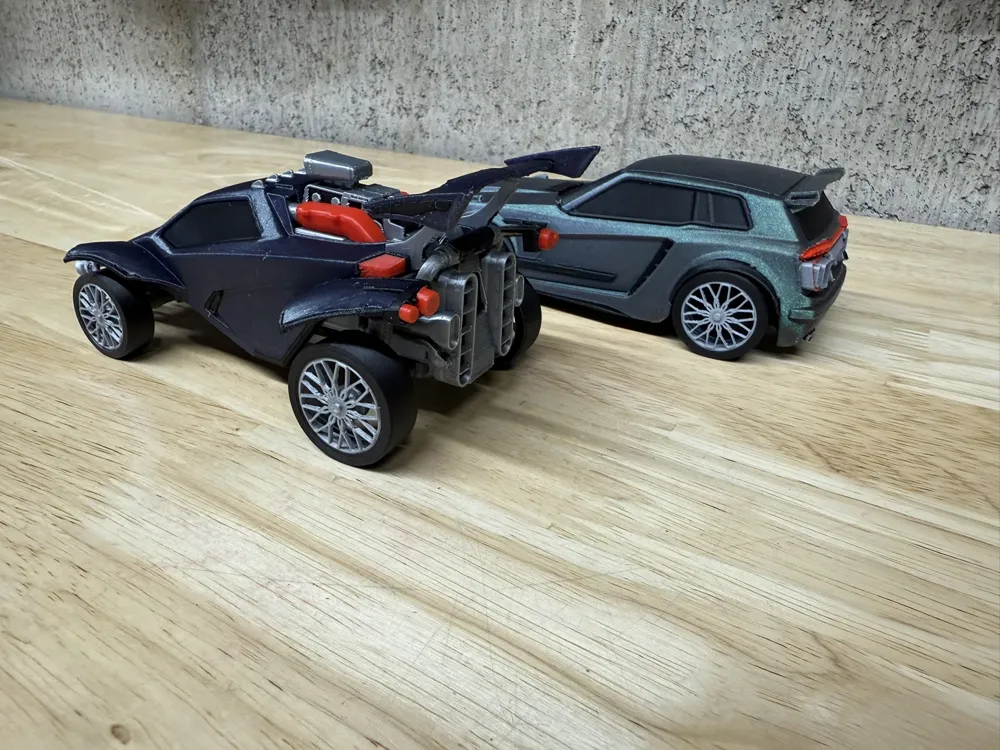 Rocket League Octane - HIGH DEF - Free 3D Print Model - MakerWorld