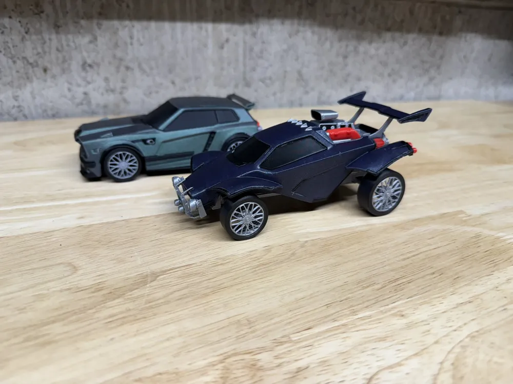 Rocket League Octane - HIGH DEF - Free 3D Print Model - MakerWorld