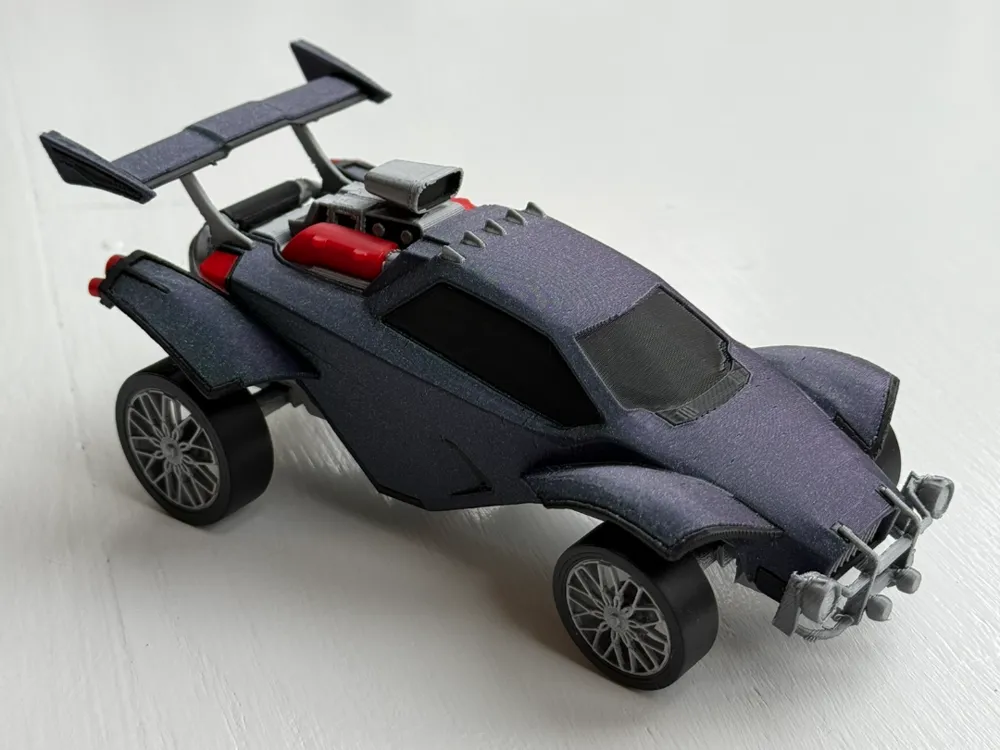 Rocket League Octane - HIGH DEF - Free 3D Print Model - MakerWorld