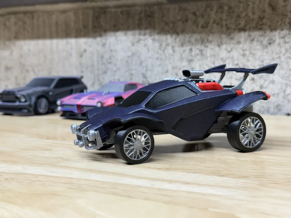 Rocket League Octane - HIGH DEF - Free 3D Print Model - MakerWorld