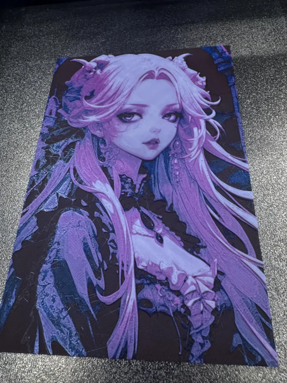 Gothic Anime Girl by Proper3dprints - MakerWorld