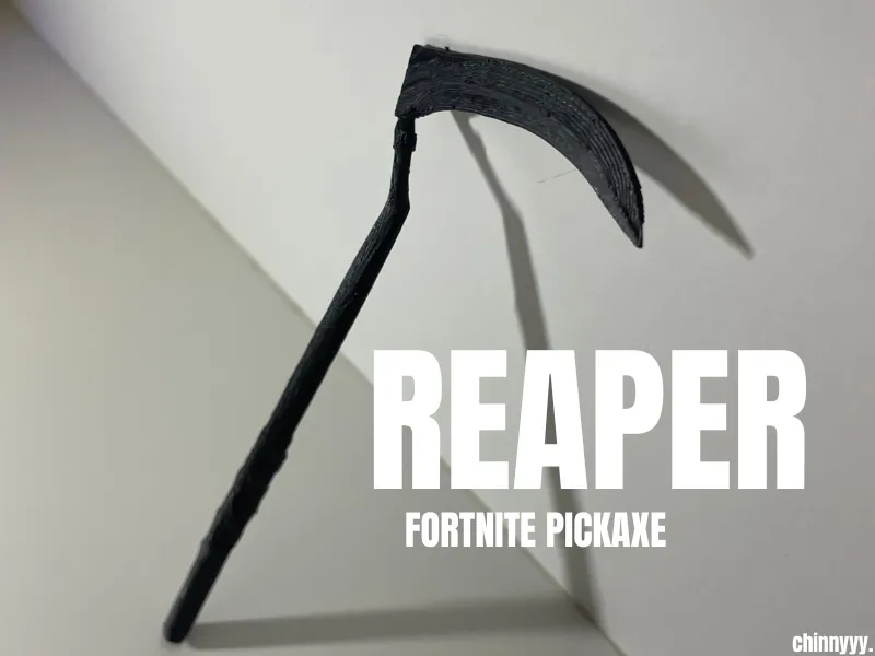 Reaper - Fortnite Pickaxe - Free 3D Print Model - MakerWorld