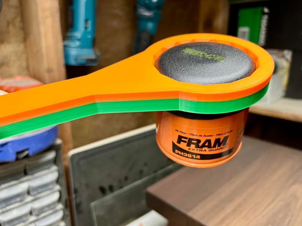 Ford 74mm FRAM PH3614 Oil Filter Wrench (15 sides) - Free 3D Print ...