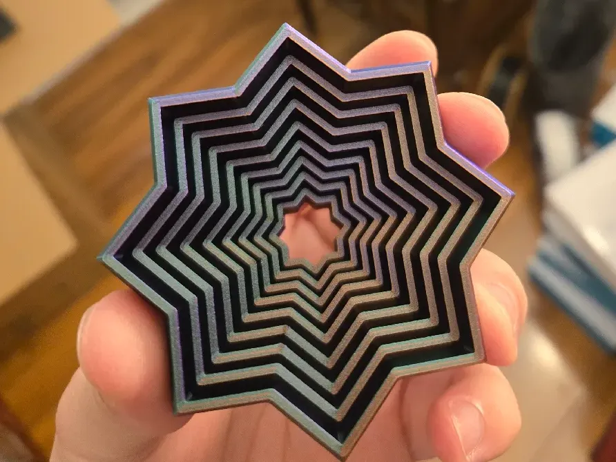 Fidget star by Ned's Designs MakerWorld: Download Free 3D Models