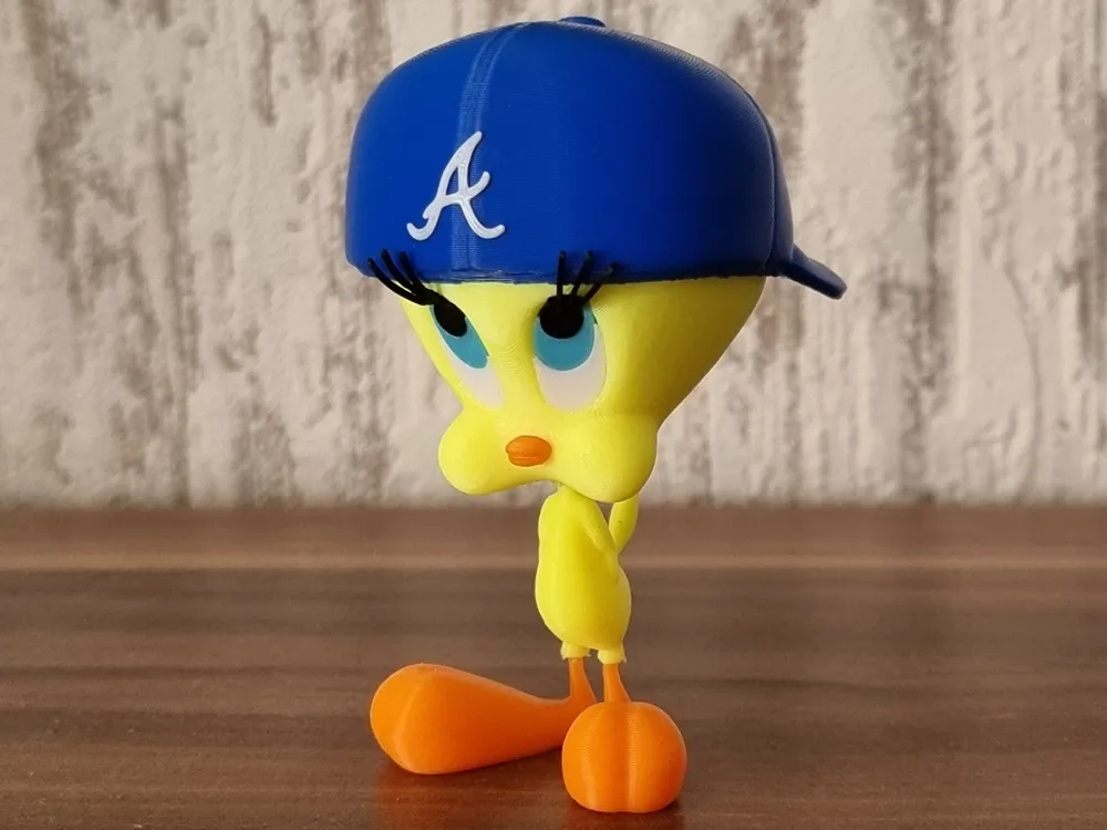 Tweety with BB Head Remixed by Splash-3D-Printing MakerWorld: Download ...
