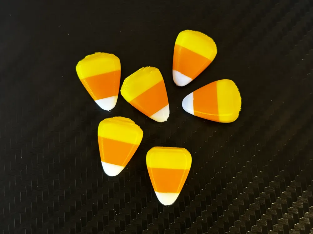 Candy Corn - Free 3D Print Model - MakerWorld