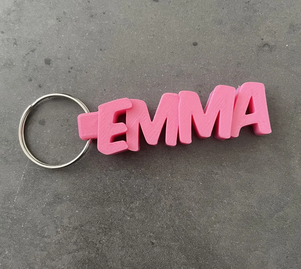Keychain with the name "Emma" Keychain Emma by insektus MakerWorld ...