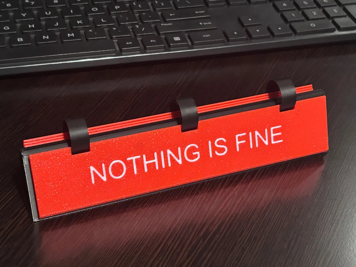 Pancarte de bureau amusante - 32 phrases différentes - Modèle d ...