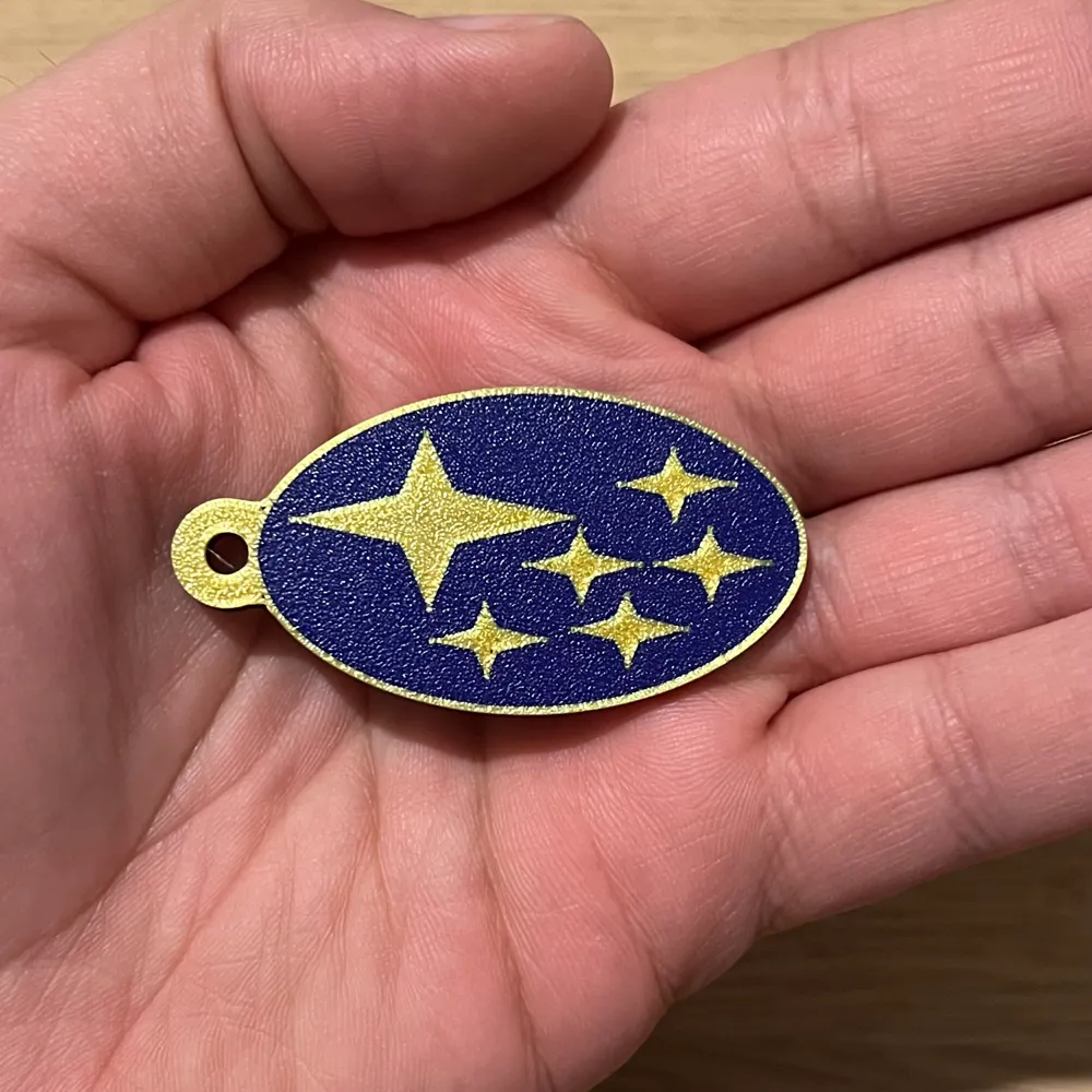 Subaru/WRX/STI keychain - Portachiavi Subaru/WRX/STI by 3Dingo - MakerWorld