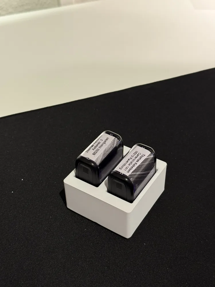 Double Stamp Holder Gridfinity - Free 3D Print Model - MakerWorld