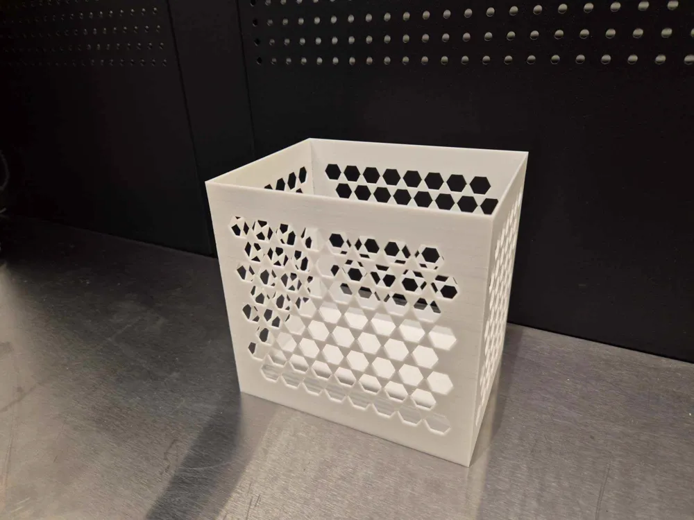 Hexagonal Storage Bin by Nittan MakerWorld: Download Free 3D Models