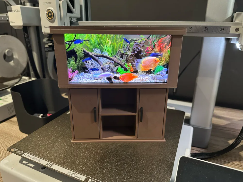 Aquarium Fish Tank Phone Holder & Stand by shanehoggatt MakerWorld ...