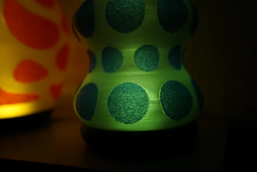 Curvora - A Playful Lamp with Fuzzy Parts! by Modular Mapping ...