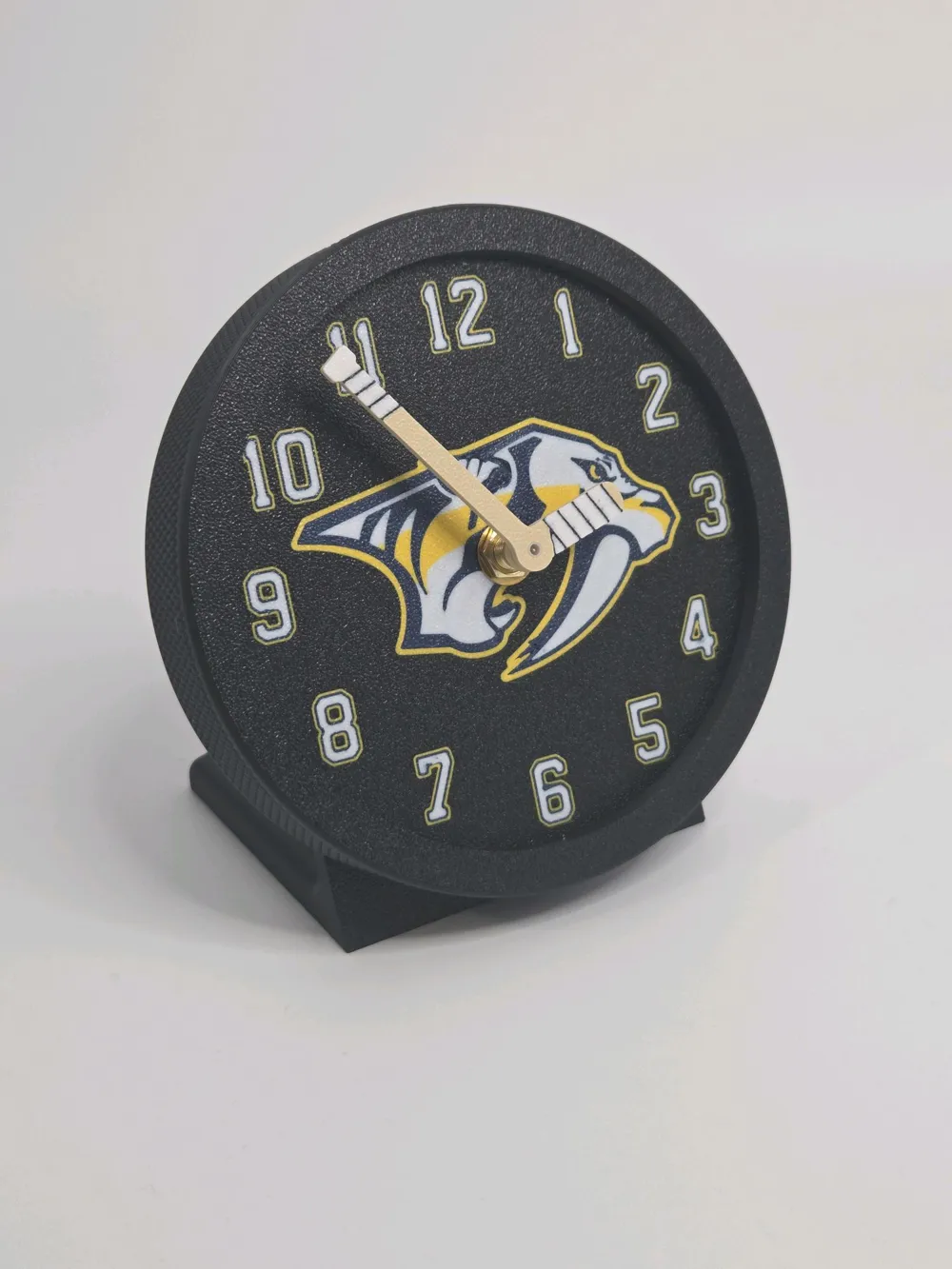 NHL Teams Hockey Puck Clock for Wall/Desk Kit 011 - Free 3D Print Model ...