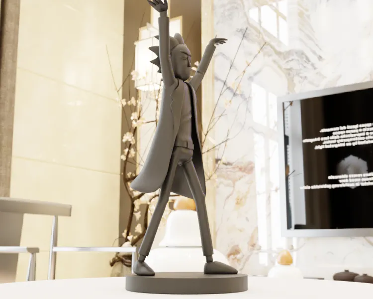 Rick Stand - Free 3D Print Model - MakerWorld