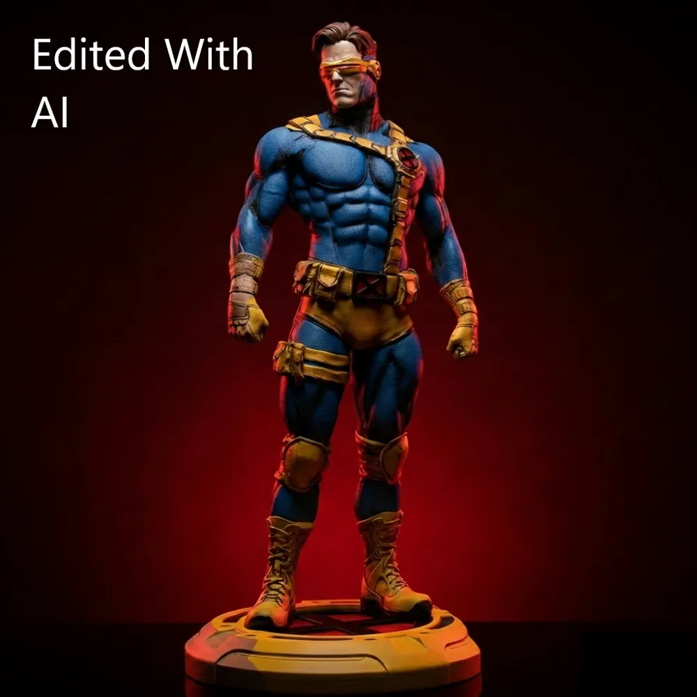 X-Men Cyclops – Classic Comic - Free 3D Print Model - MakerWorld