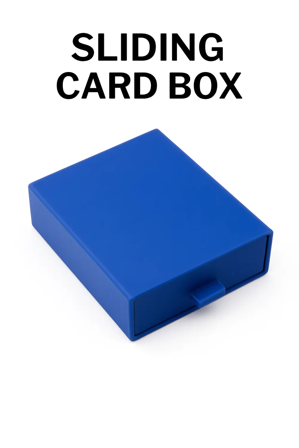 Card Holder-(Sliding Storage Box) - Free 3D Print Model - MakerWorld