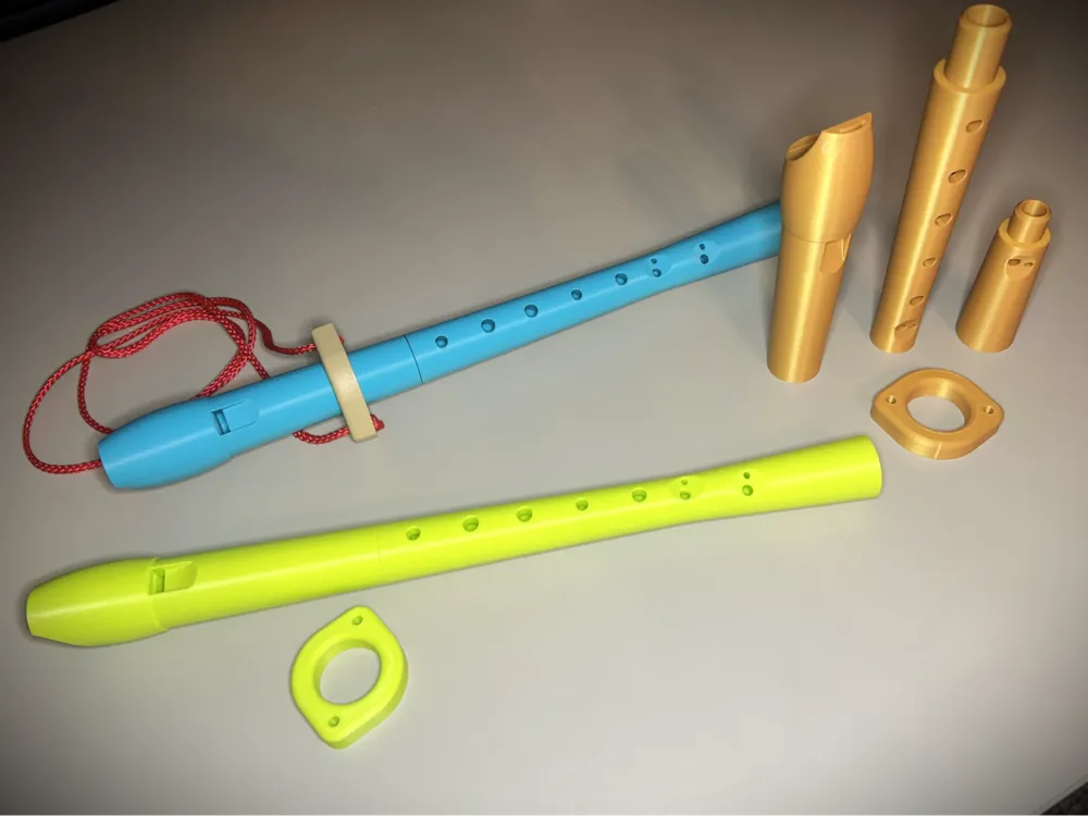 Recorder / Flute Musical Instrument - Free 3D Print Model - MakerWorld