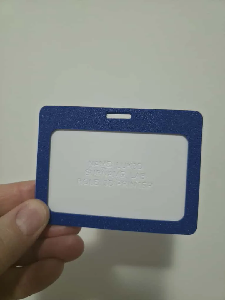 Badge Case by Luk3D Lab MakerWorld: Download Free 3D Models