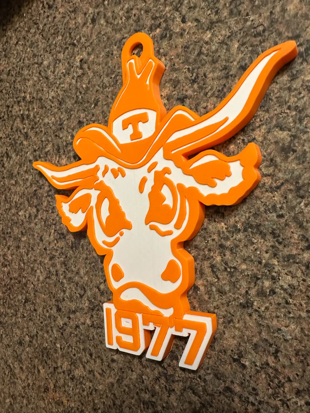 Texas Longhorns Classic Oversized Logo - 1977 - Free 3D Print Model ...