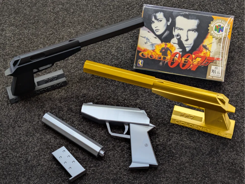 Goldeneye 007 64 - PP7 with Silencer Prop Replica by Arniel86 ...
