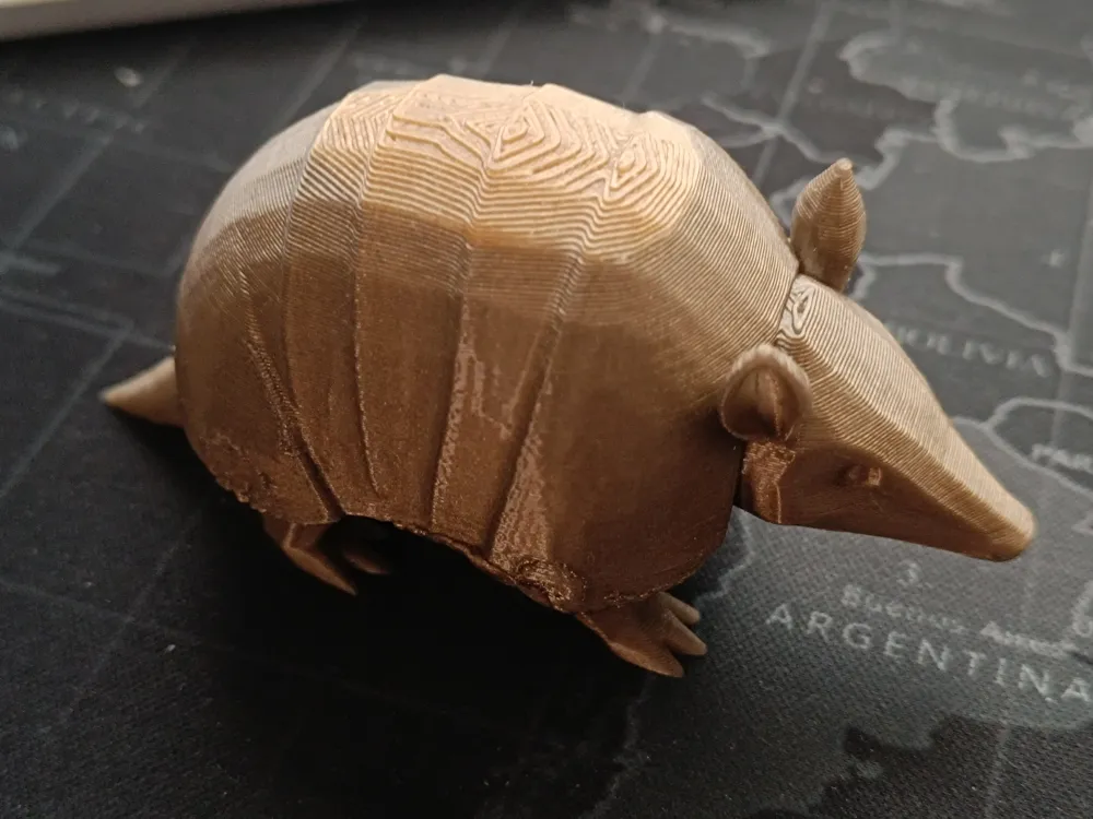 armadillo realistic version origami by DieMolizq MakerWorld: Download ...