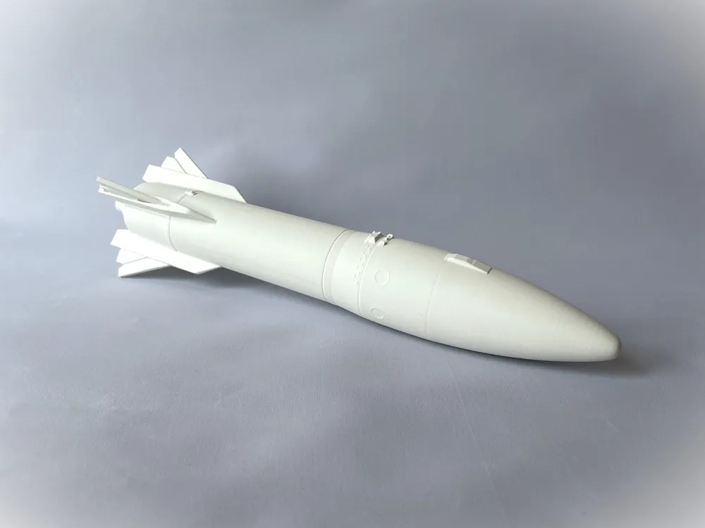 AIR-2 Genie Nuclear Rocket – Scale Model Replica by 3D ...