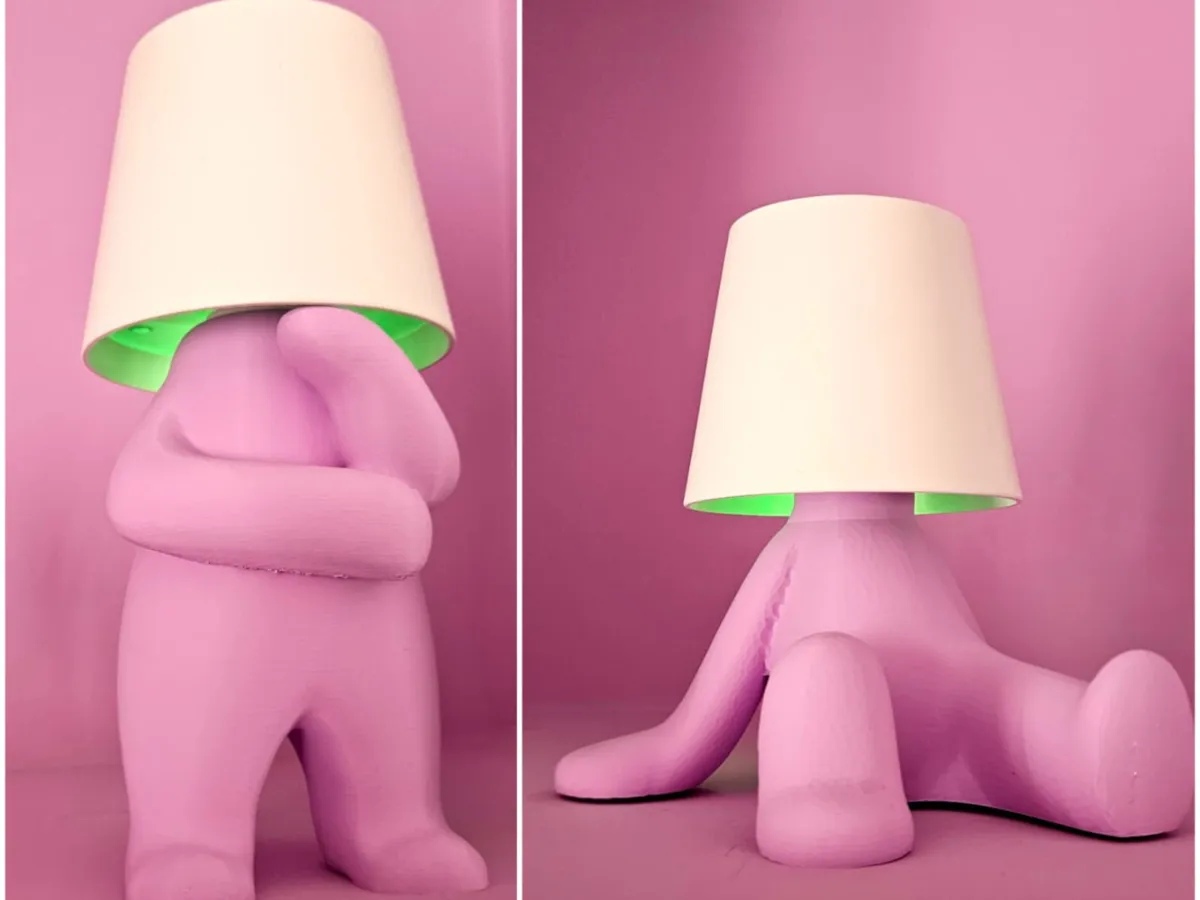 little man lamp - Free 3D Print Model - MakerWorld