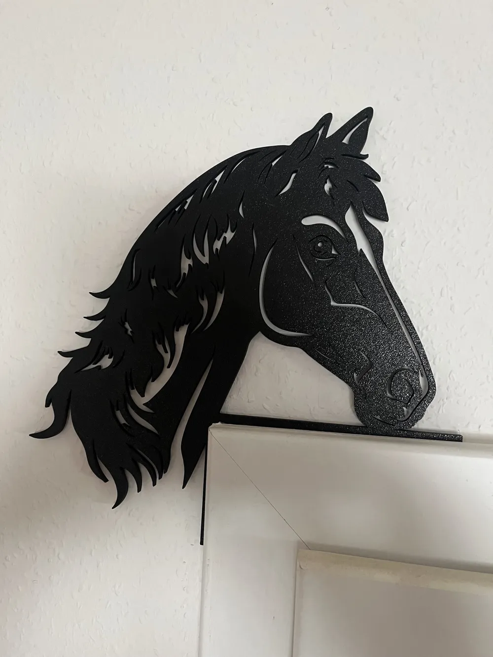 Horse Silhouette Door Frame Picture Left by Keifer_89 MakerWorld ...