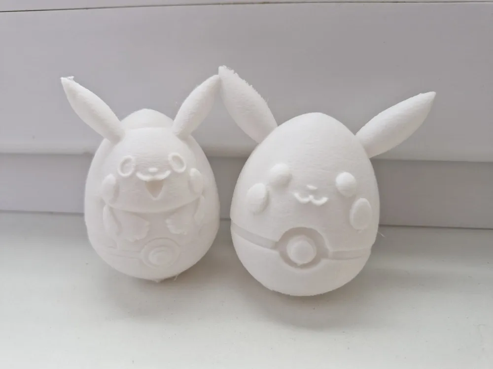 Pikachu Eggs - Pikachu Pokeball by Adam99 - MakerWorld