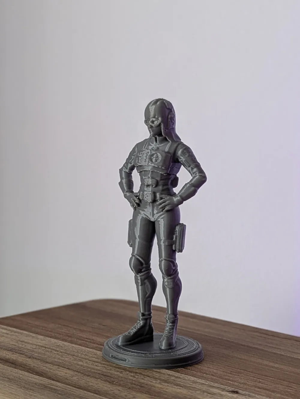 Cyberpunk Female Tech Support Specialist by TheLightning MakerWorld: Download Free 3D Models