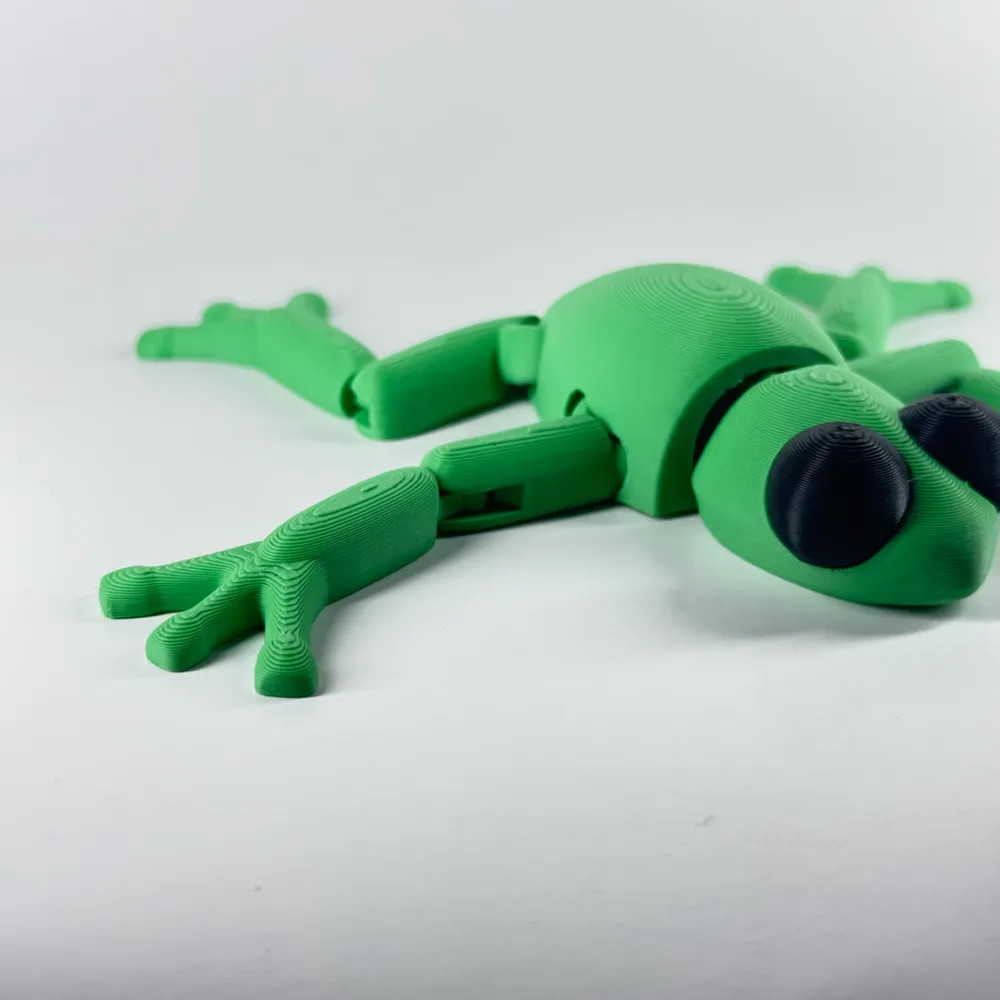 Articulated Frog! - Free 3D Print Model - MakerWorld