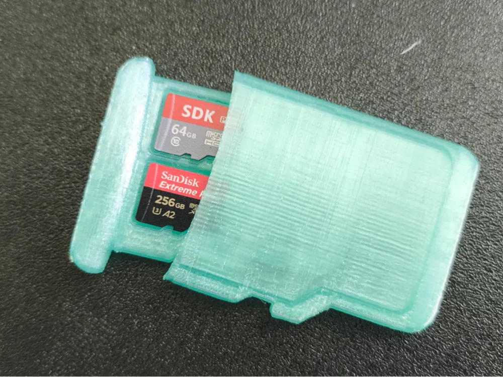 MicroSD card holder by Kean MakerWorld: Download Free 3D Models