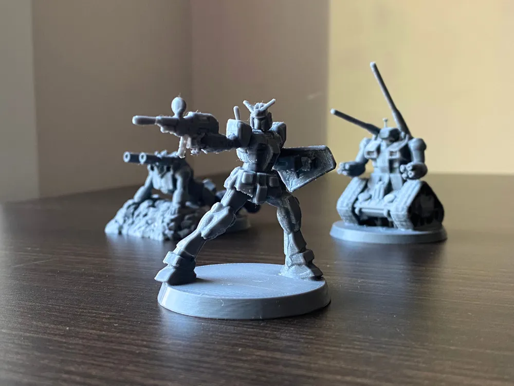 Gundam TCG Set 1 Miniatures - GCG FAN ART - Free 3D Print Model ...
