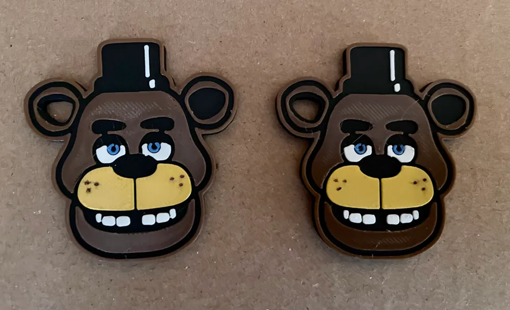 Freddy Fazbear keychain fnaf by Cosmok - MakerWorld