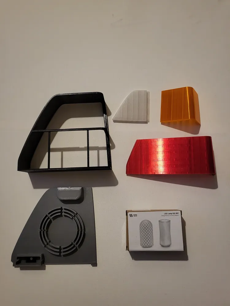 Golf 2 taillight - LED Lamp Kit 001 - Free 3D Print Model - MakerWorld