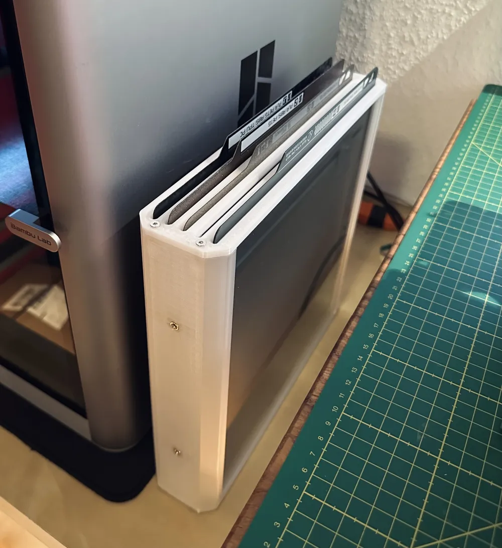 5pc BambuLab Print Bed Rack (256x256mm series) by pixelwave - MakerWorld