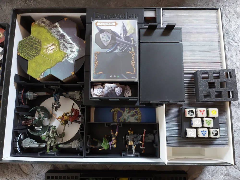 Ultimate Mage Knight insert in the Original Box - Free 3D Print Model ...