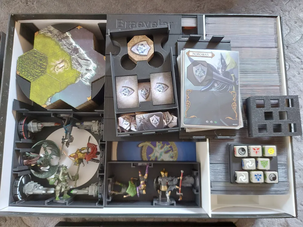 Ultimate Mage Knight insert in the Original Box - Free 3D Print Model ...
