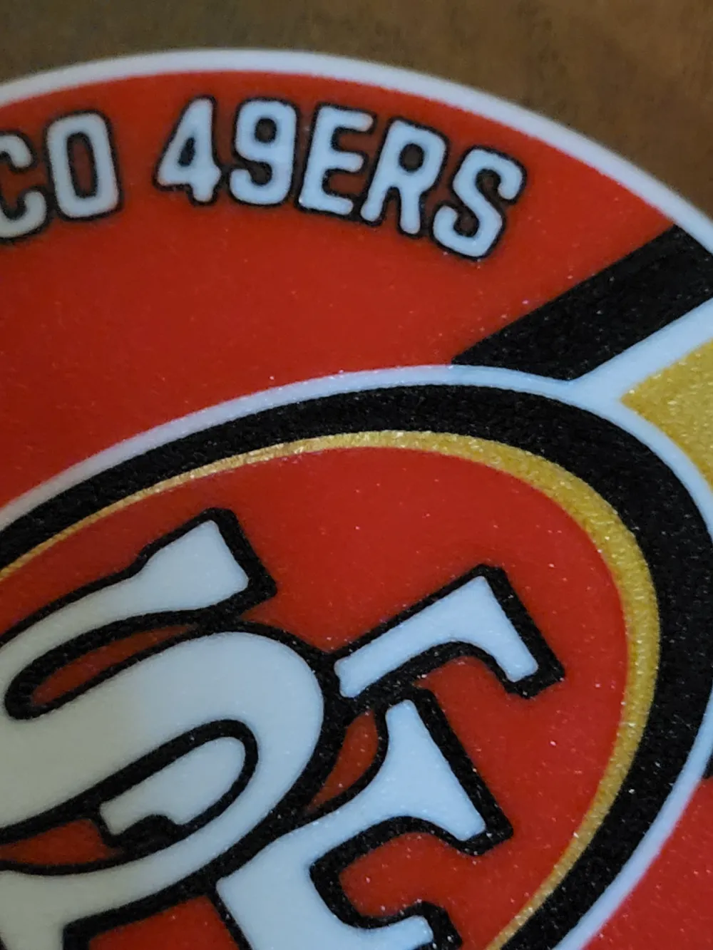 SF 49ers Coasters, 2 styles, GO NINERS by kabendesign - MakerWorld