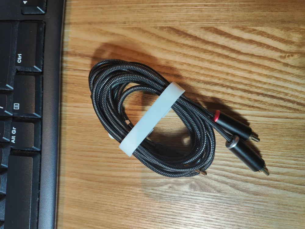 Cable Holder labelled, organiser, USB, USB-C, HDMI by ProjectFilament ...
