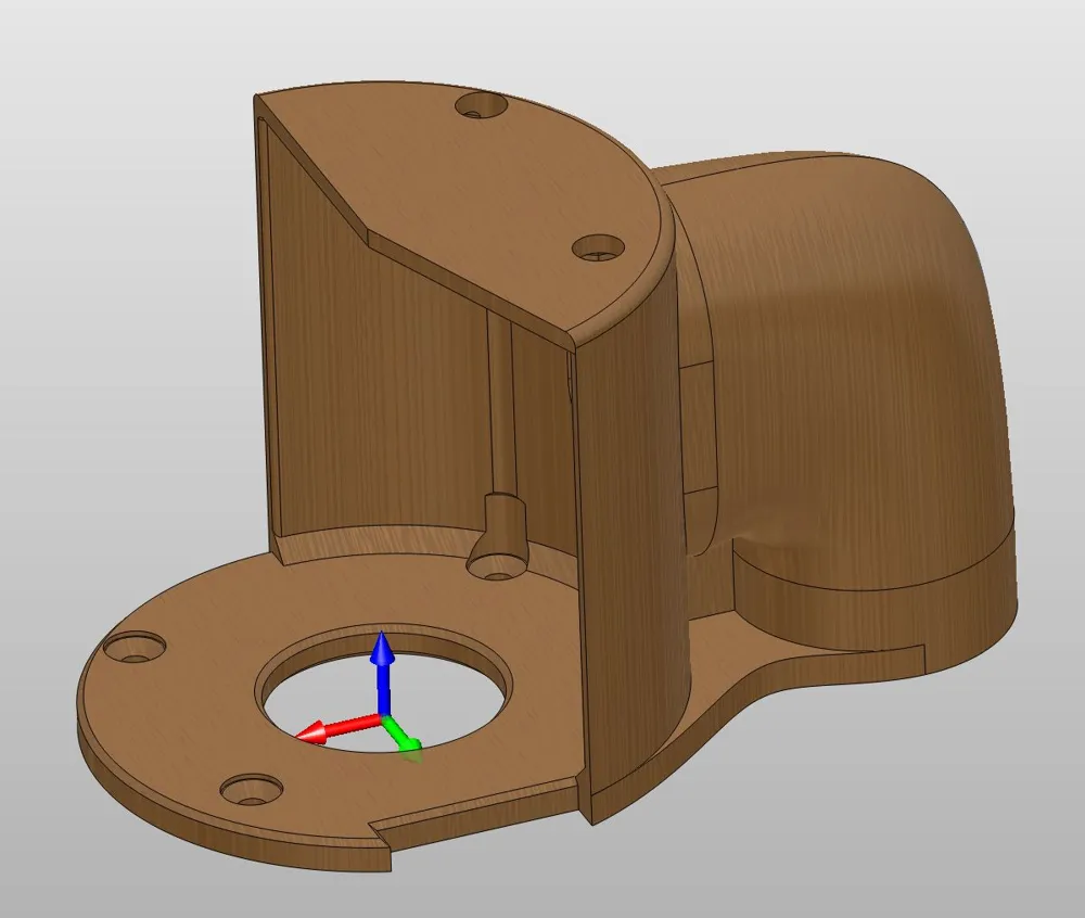 Makita router RT0701C series bottom dust extractor by Hrumque ...