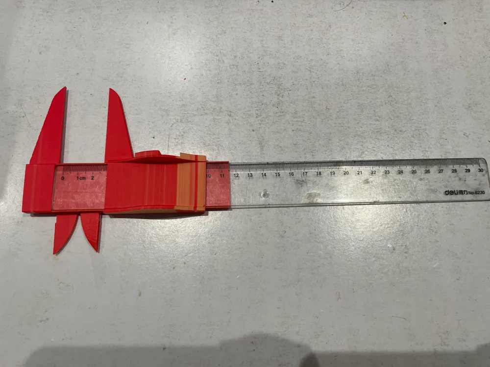 Simplified Vernier Caliper by WYL-制造MakerWorld: Download Free 3D Models