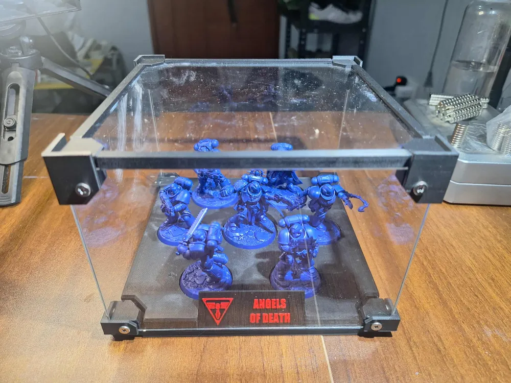 Kill Team Display Base - Angels of Death - Free 3D Print Model - MakerWorld