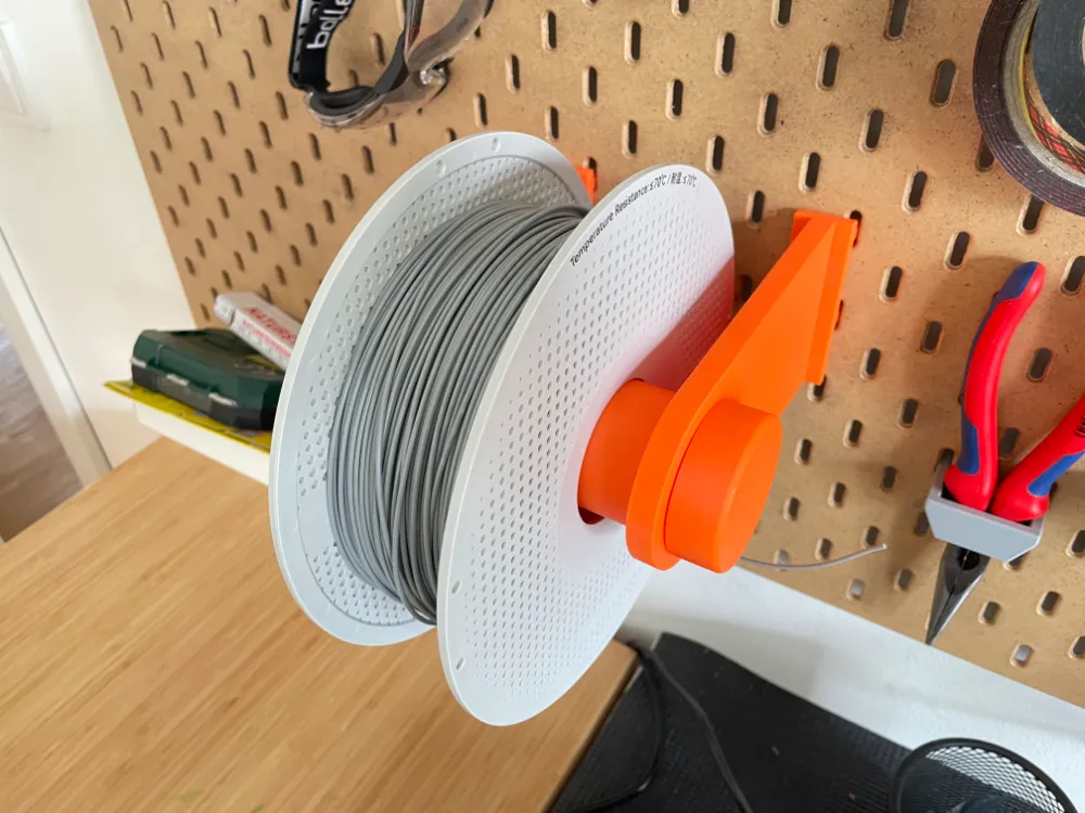 Spool Holder for IKEA SKADIS system by Marco RC Arena - MakerWorld