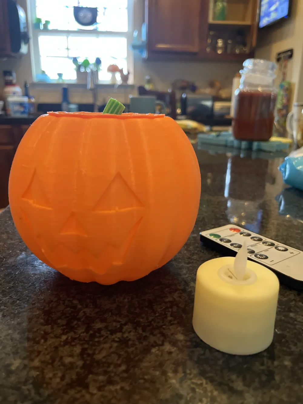 Pumpkin Tea Light by Alan Conner - MakerWorld