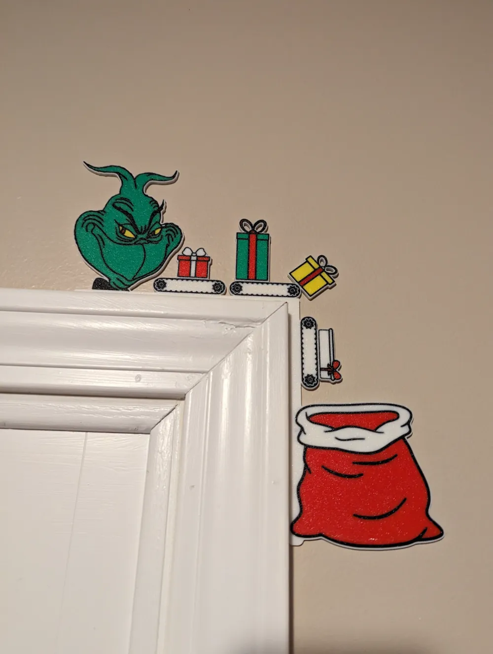 The Grinch Door Corner (Single and Dual AMS + Left and Right Side ...